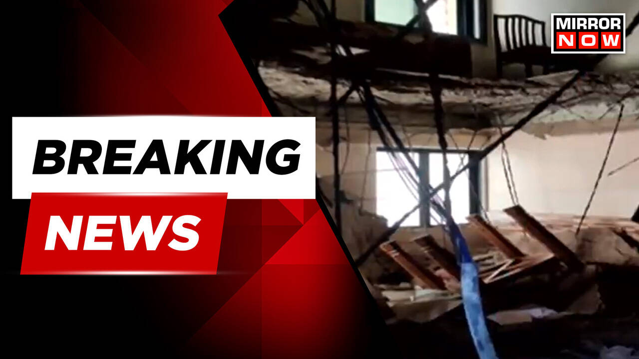 Breaking News | 5 Injured After Building Slab Collapsed In Thane ...