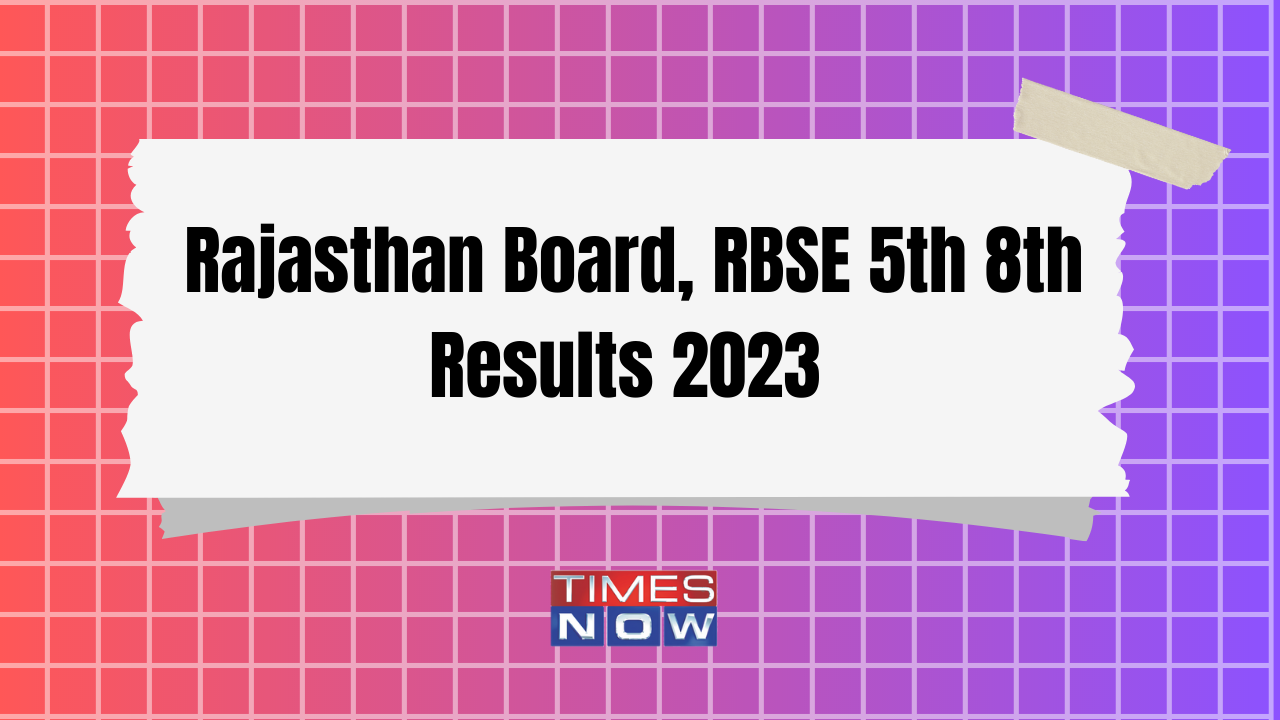 Rajasthan Class 8th Result 2023 Kab Aayega, RBSE Board Rajasthan ...