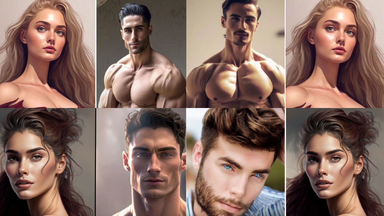 AI Produces Concept Images Of What The 'Perfect' Man And Woman Would Look Like | Viral News ...