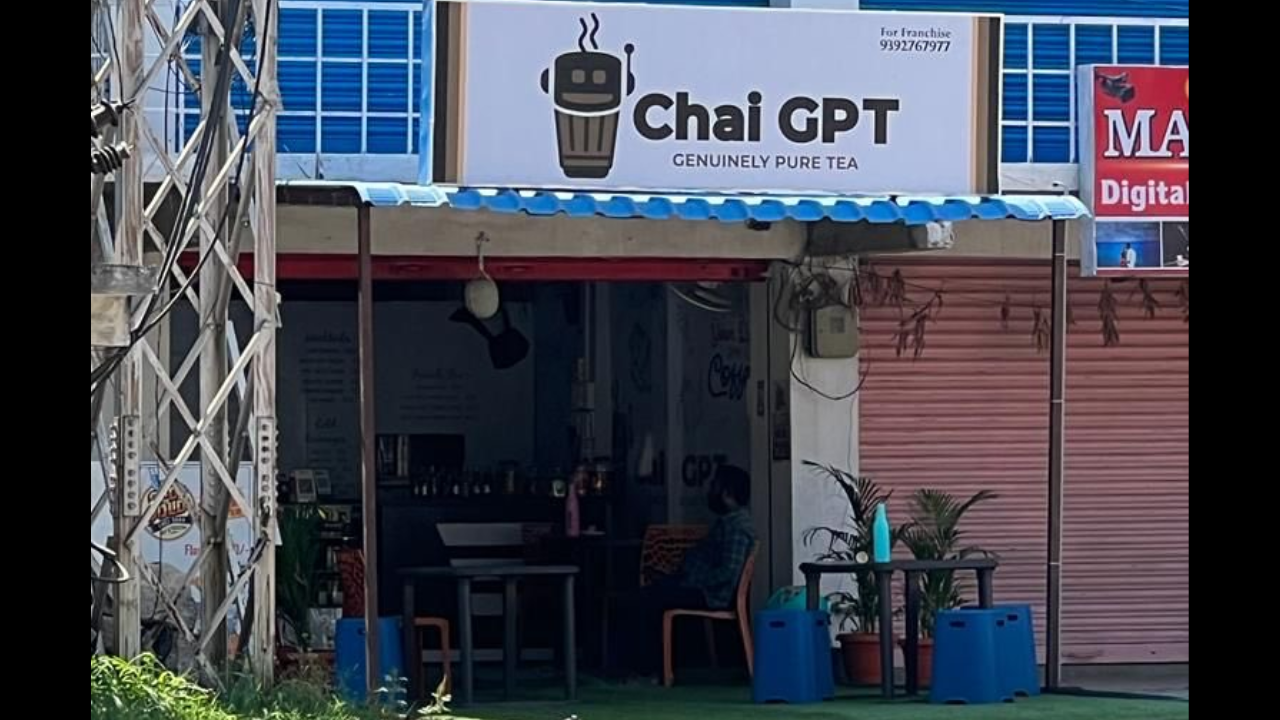 Photo Of Tea Stall Named ChaiGPT Goes Viral, Netizens On The Hunt For ...