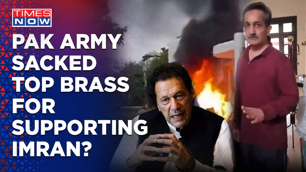 Pakistan Army Lahore Corps Commander Sacked After Imran Khan Protest ...
