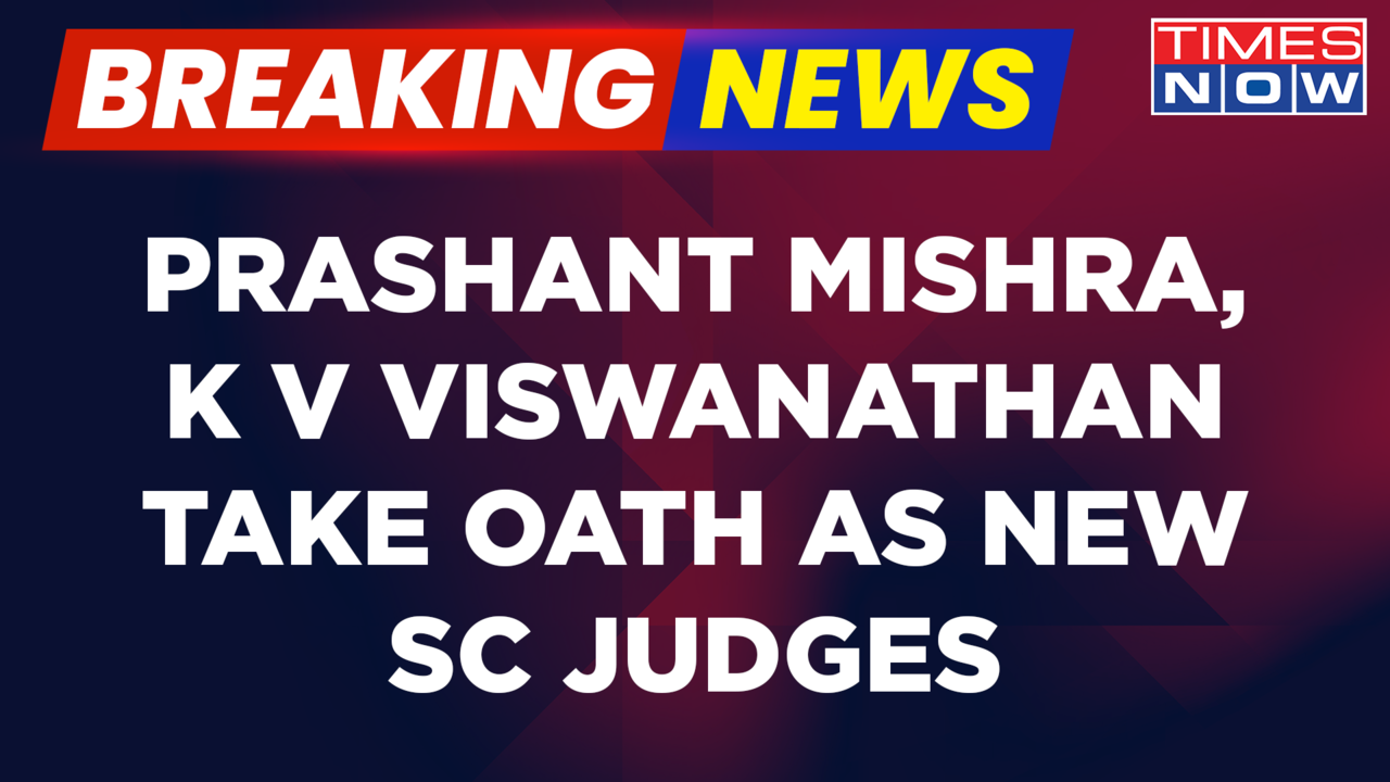 Breaking News: Prashant Mishra And KV Viswanathan Takes Oath, Supreme Court Gets 2 New Judges ...