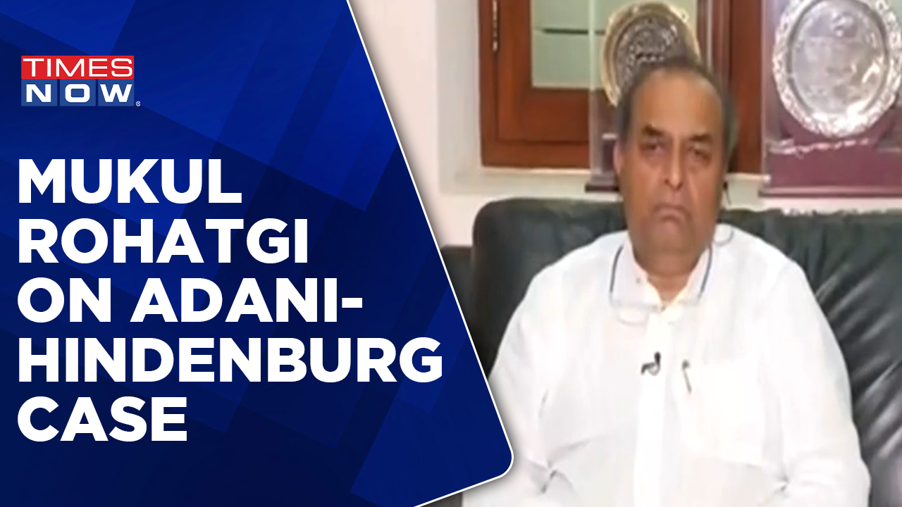 Legal Expert Mukul Rohatgi Speaks On SC Verdict Of Adani-Hindenburg ...