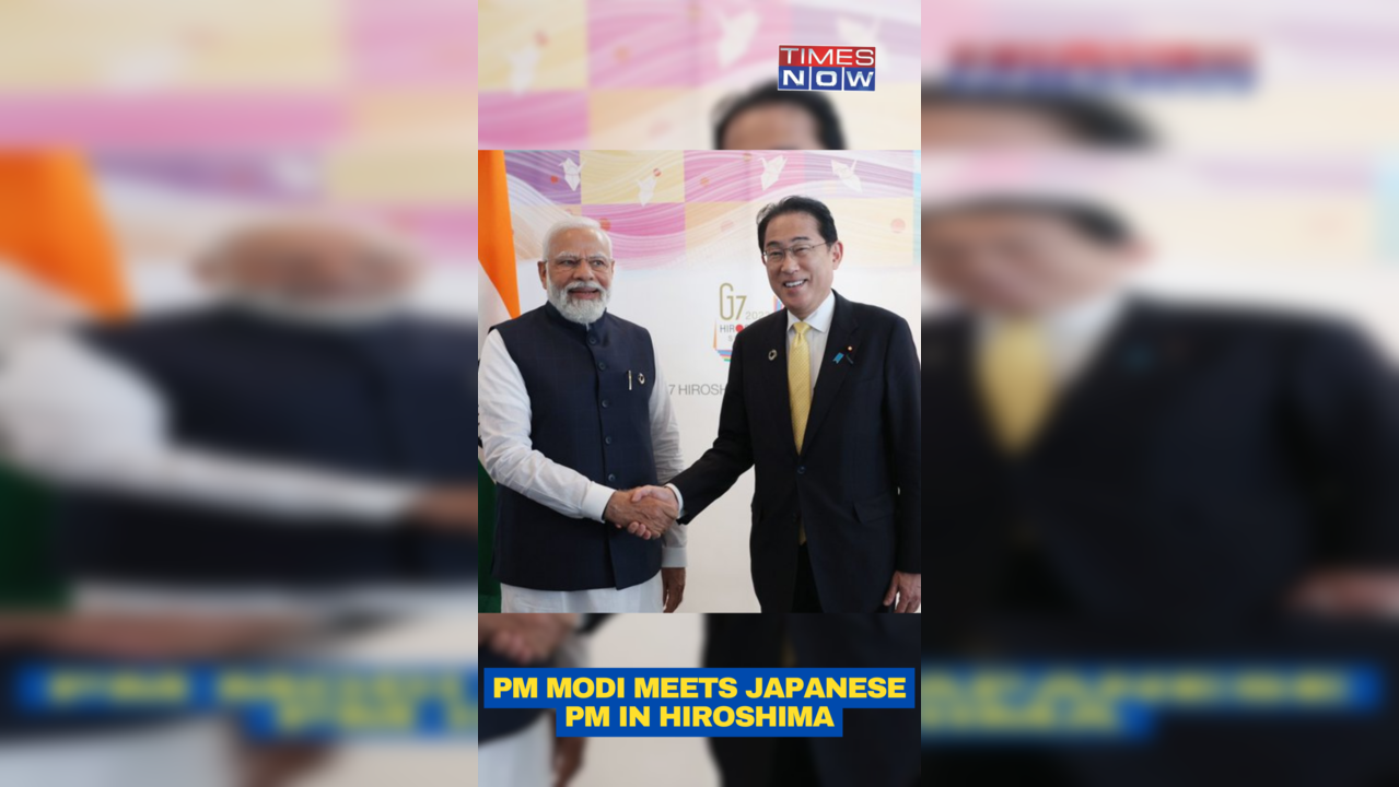 PM Modi Met Japanese PM Fumio Kishida In Japan, Discussed Ways To ... PM Modi Met Japanese PM Fumio Kishida In Japan, Discussed Ways To ...