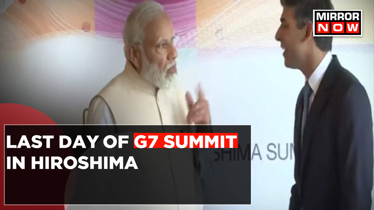 Prime Minister Modi Holds Bilateral Talks On The Last Day OF G7 Summit In Hiroshima | To News ...