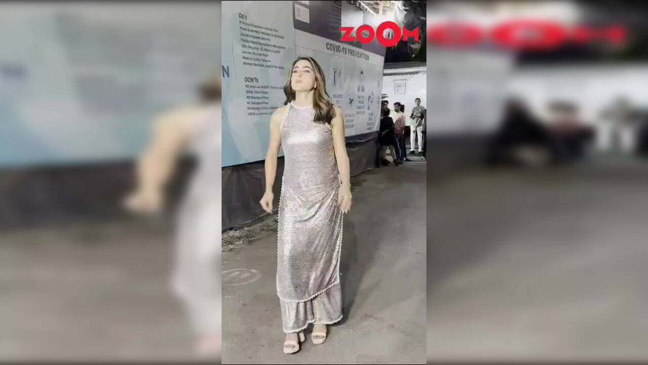 Vicky Kaushal does Sara Ali Khan's iconic 'Namaste' while walking away ... Vicky Kaushal does Sara Ali Khan's iconic 'Namaste' while walking away ...