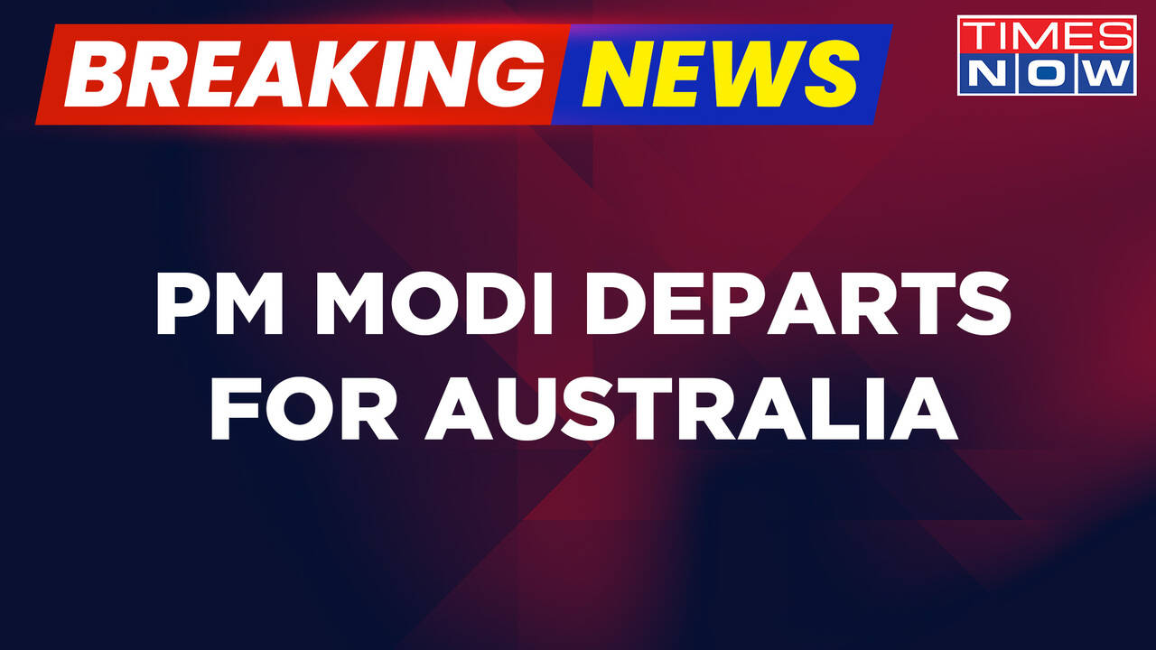 Breaking News | PM Modi Departs For Australia After Concluding Papua ...