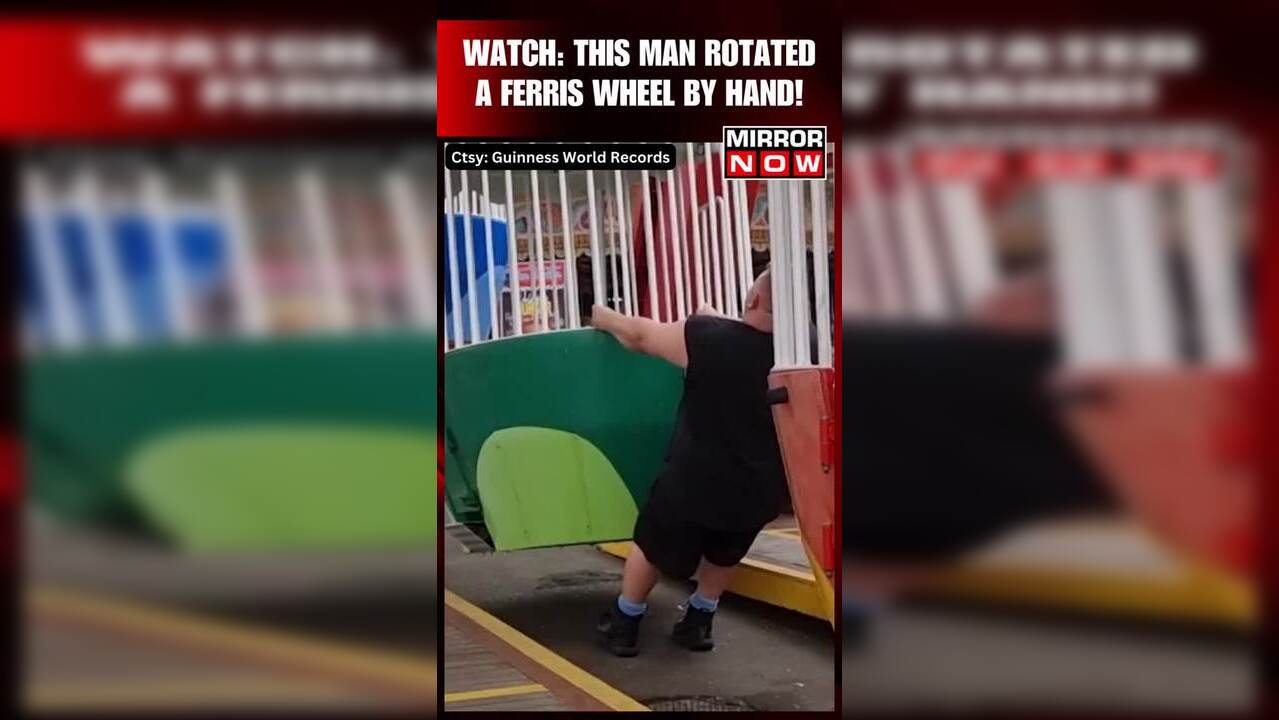 Watch: Australian Man Enters Guinness World Records For Spinning Ferris ...
