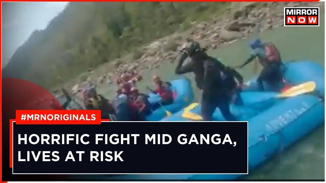 Watch: Horrific Fight In The Middle Of Ganga In Rishikesh, Lives At ...