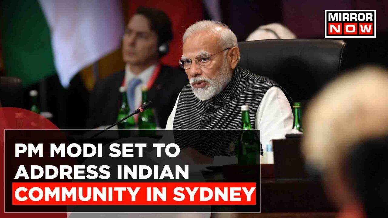 PM Modi Lands In Sydney For Two Day Australia Trip, MEA Briefs Media ...