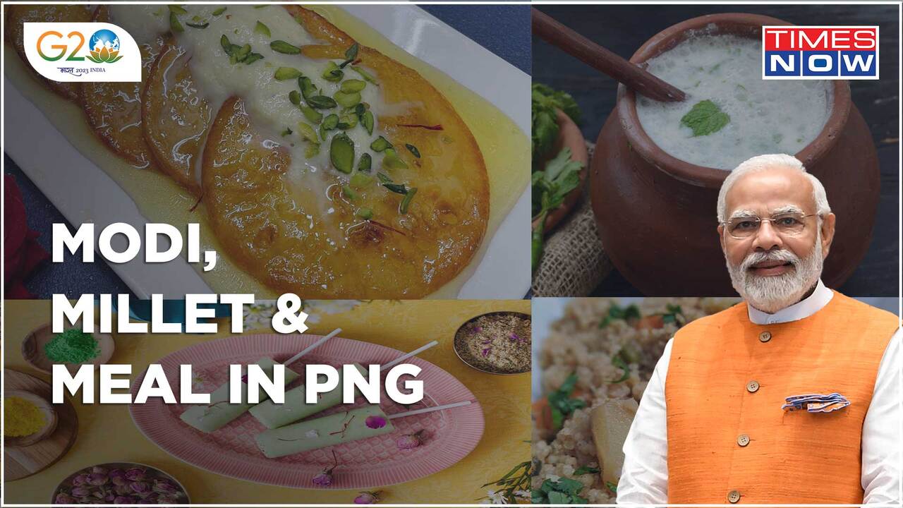 PM Modi Hosts Lunch For Leaders Of Pacific Island Nations, Serves ...