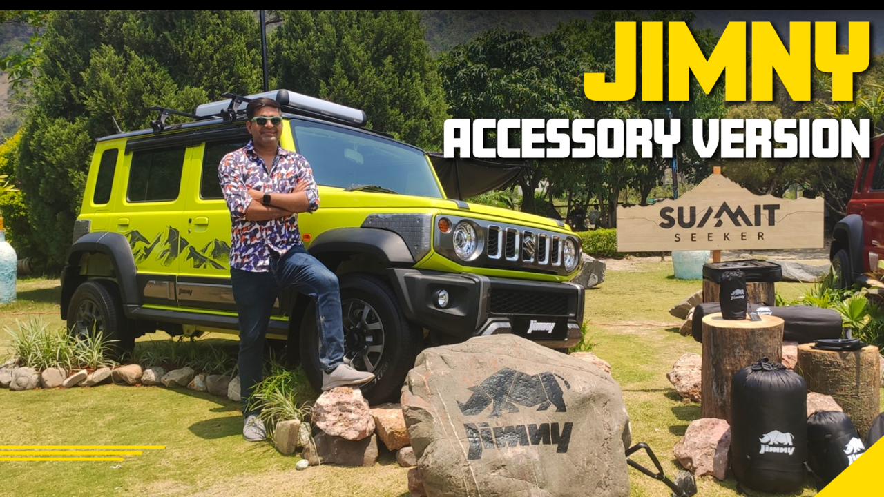 Maruti Suzuki JIMNY 5-Door - All ACCESSORIES | Times Drive | Times ...