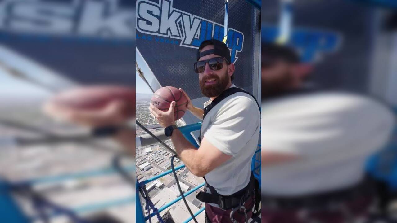 Viral Video: Youtuber Shoots World’s Highest Basketball Shot From 856 ...