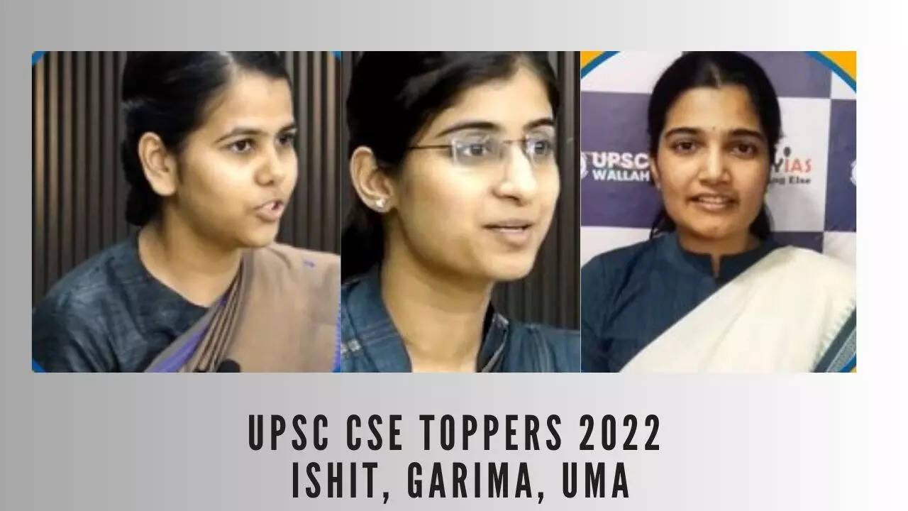 UPSC IAS Toppers 2023 List: Ishita Kishore, Garima Lohia, Uma Harathi ...