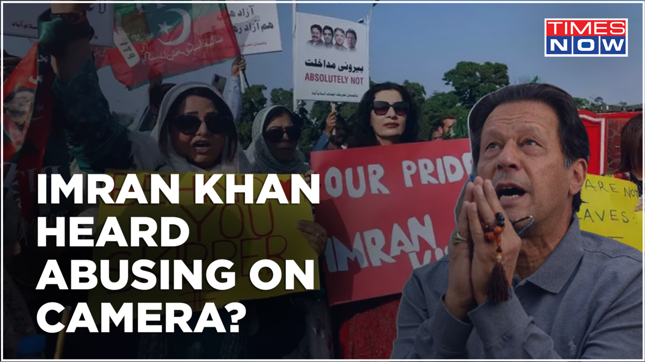 What The ....! Imran Khan Heard Abusing During Live Telecast After ...