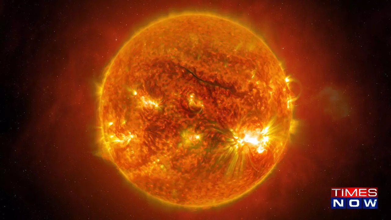 Giant Sunspot, Bigger Than Earth, Visible as it Travels Across the Sun ...