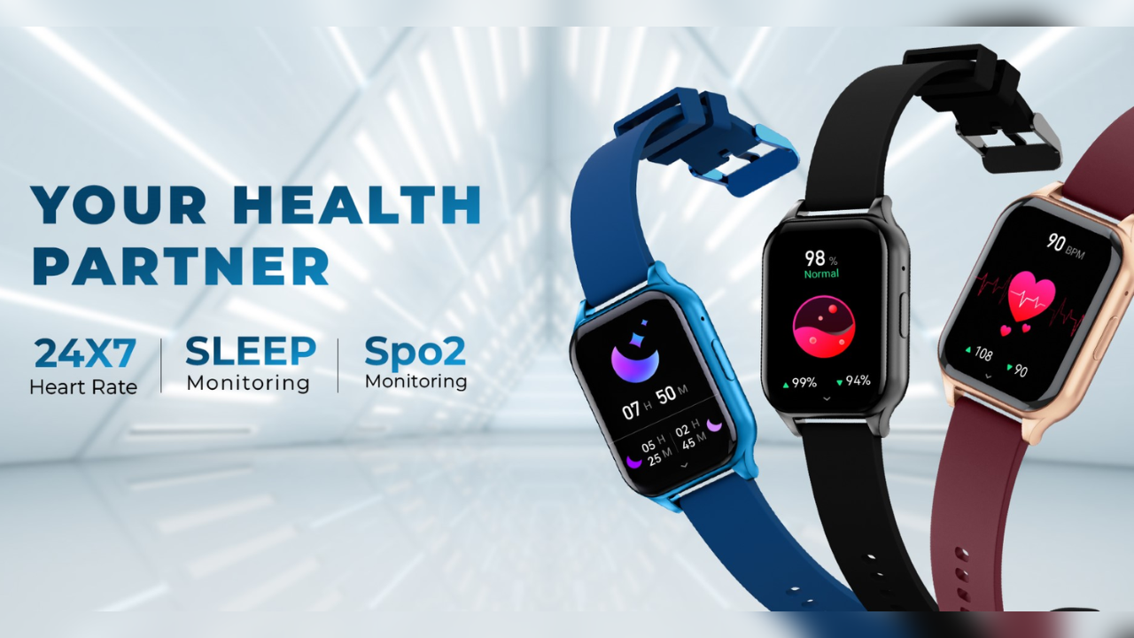 Gizmore Unveils GIZFIT Glow Z Smartwatch with Bright AMOLED Display and ...