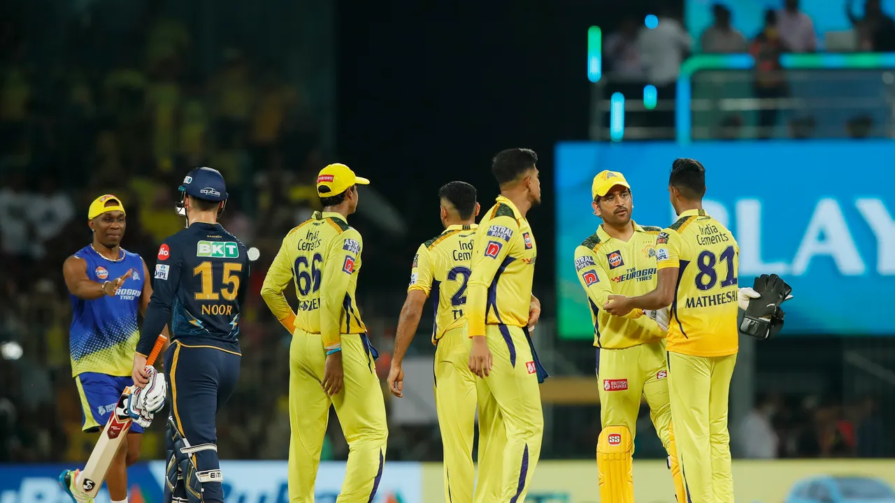 Chennai Super Kings Create History, Become First Team To Bowl Out Gujarat Titans In IPL ...