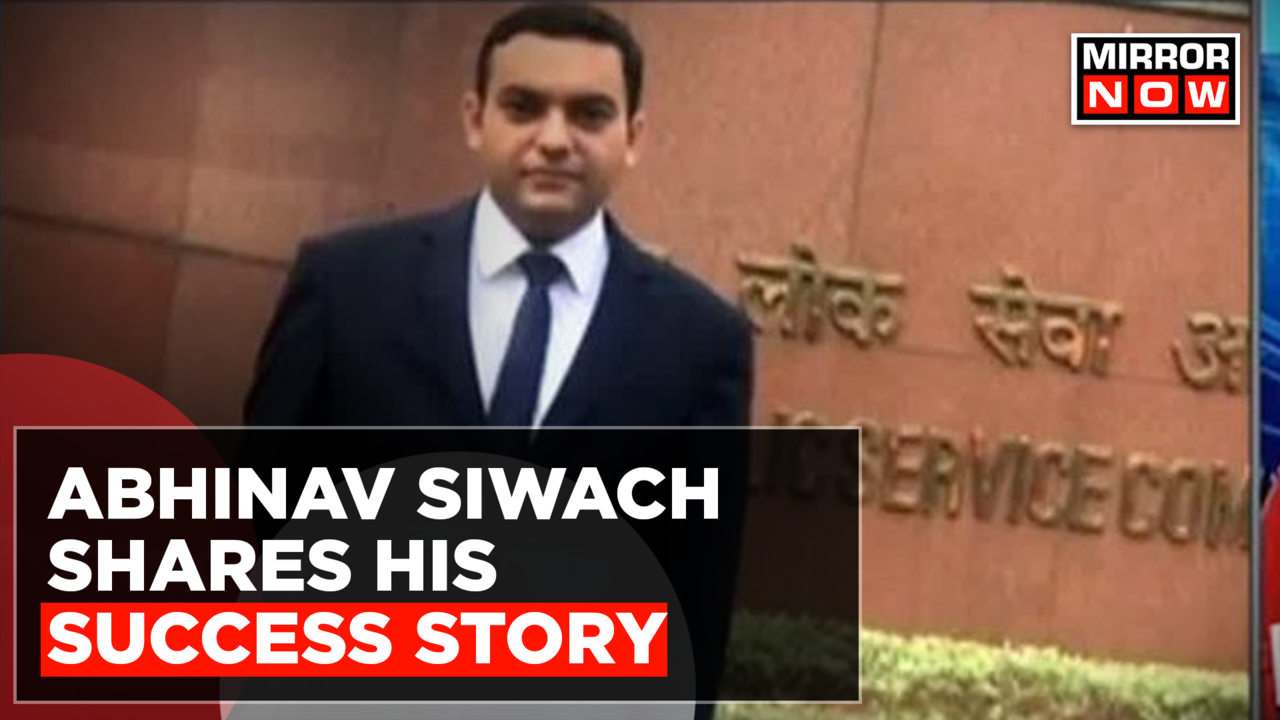 UPSC Topper Abhinav Siwach Shares How He Cleared Civil Services 2022 In ...