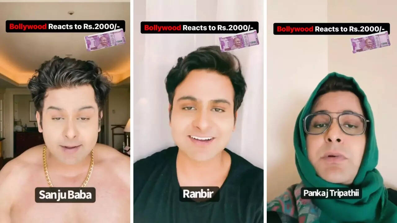 Bollywood Actors’ Reaction to Rs 2000 Note Withdrawal: Mimicry Edition ...