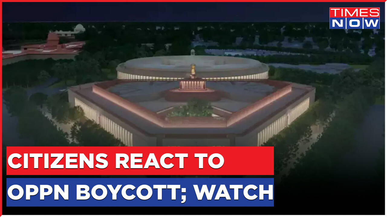 Watch: This Is How Citizens React To New Parliament Inauguration Amid ... Watch: This Is How Citizens React To New Parliament Inauguration Amid ...