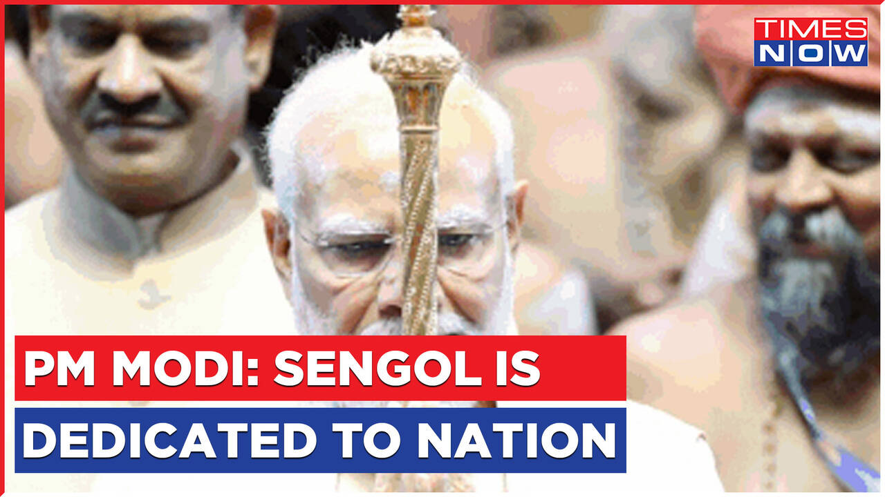 The Sceptre 'Sengol' Is Dedicated To Nation Says Prime Minister ...