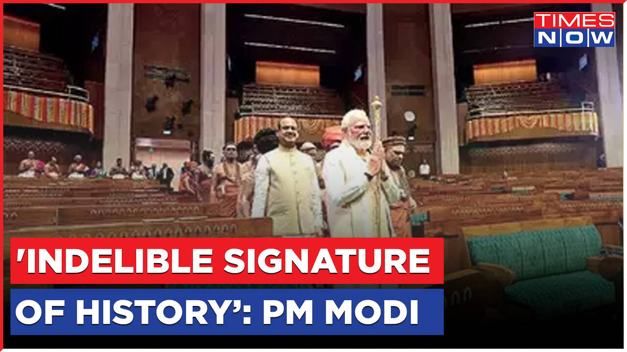 'Indelible Signature Of History': PM Modi Opens New Parliament Building ...
