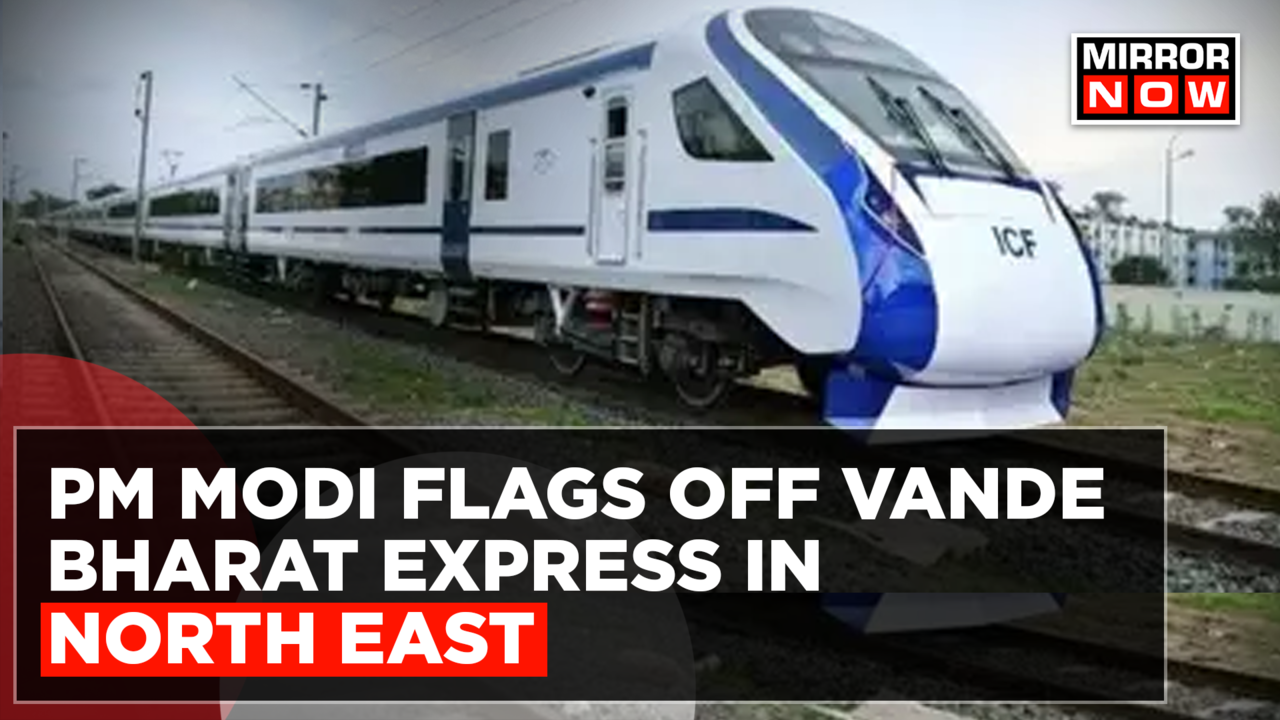 PM Modi Flags Off Guwahati-NJP Vande Bharat Express | North East's First Vande Bharat | Times Now