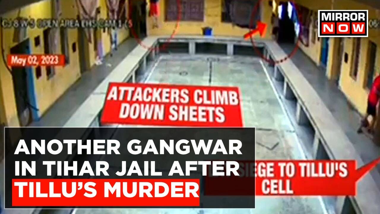 Another Gangwar In Tihar Jail After Tillu Tajpuriya Murder | Serious ...