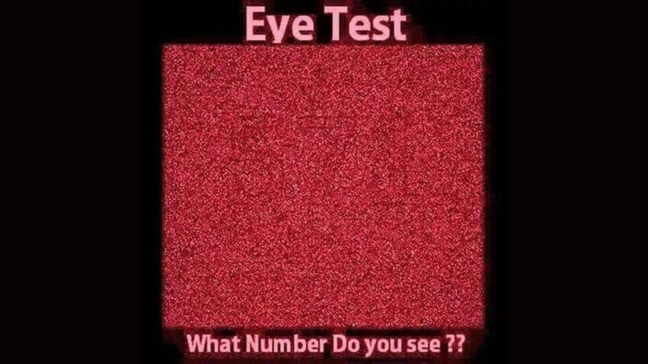 Optical Illusion: Only The 'Sharp-Eyed' Can Find A Three-Digit Number ...