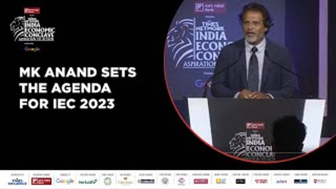 MK Anand, MD & CEO Of Times Network Sets The Agenda For India Economic ...