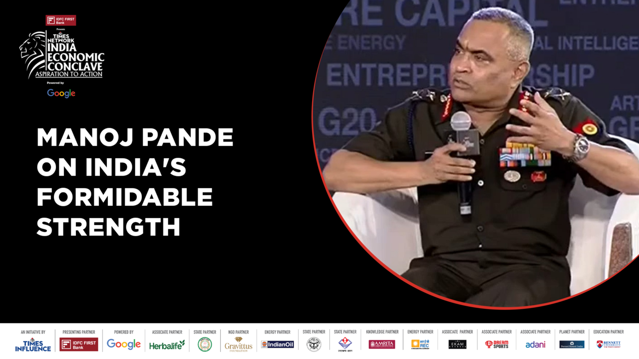 General Manoj Pande, Chief Of Army Staff, Speaks On India's Formidable ...