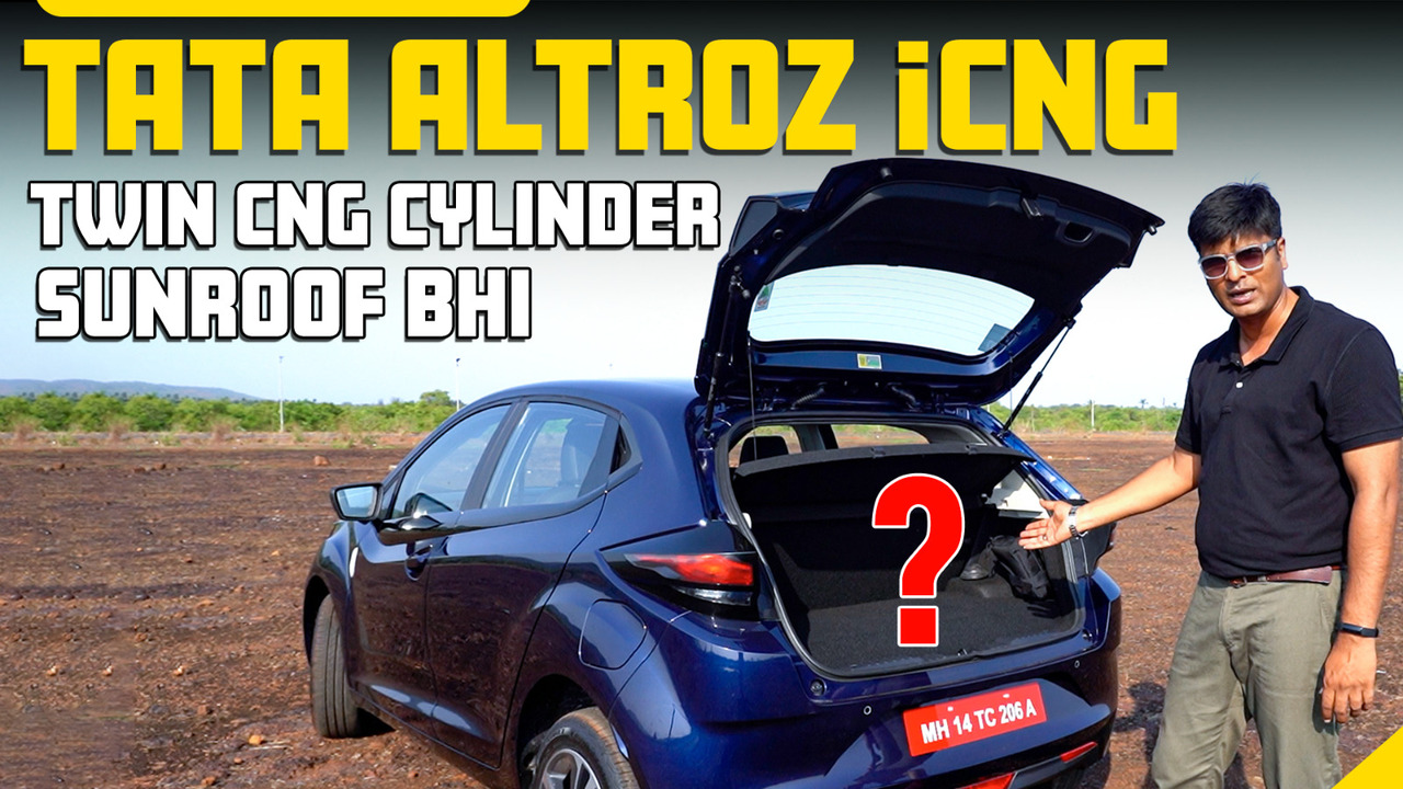 Tata Altroz iCNG - Twin Cylinder Tech with Sunroof - Most Premium CNG ...