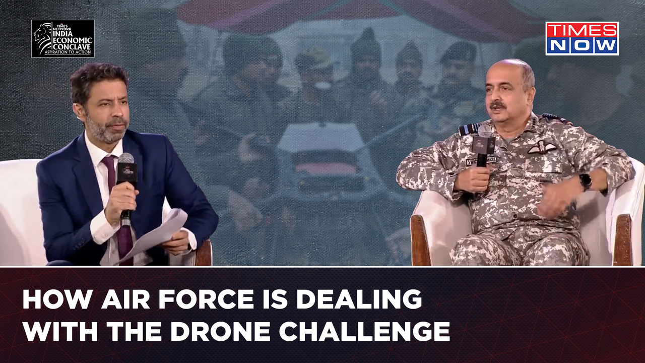 IEC 2023: Amid Drone Menace, IAF Chief ACM VR Chaudhari Breaks Down How ...