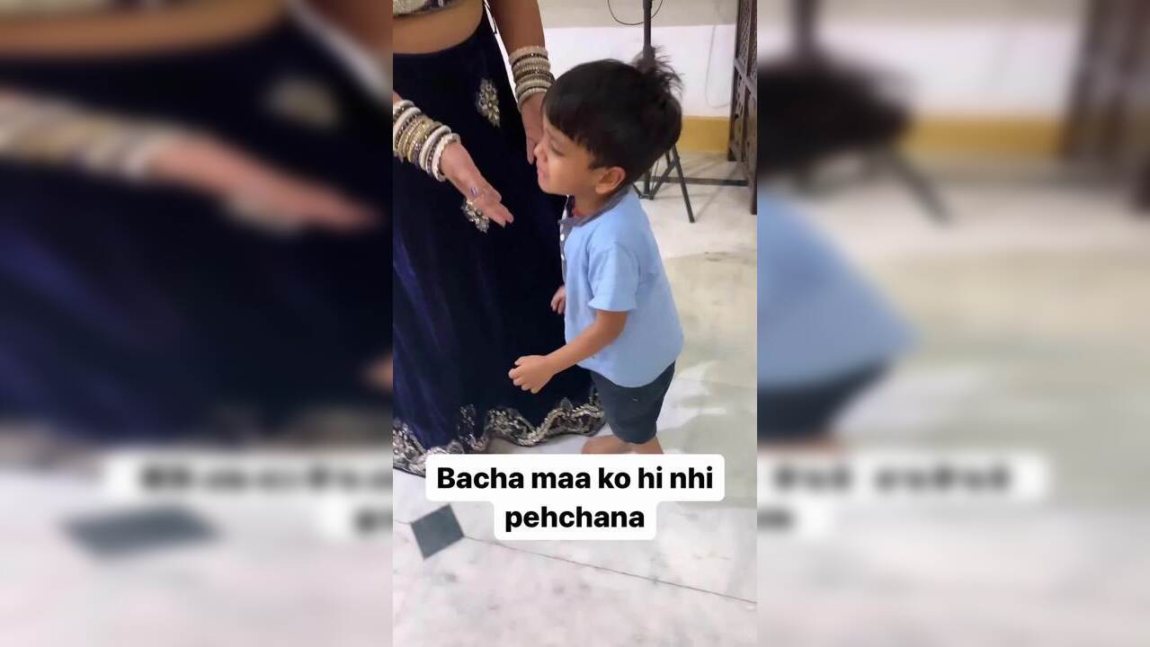 Mai Hi Mummy Hu: Little Boy Fails To Recognise Mother With Makeup ...