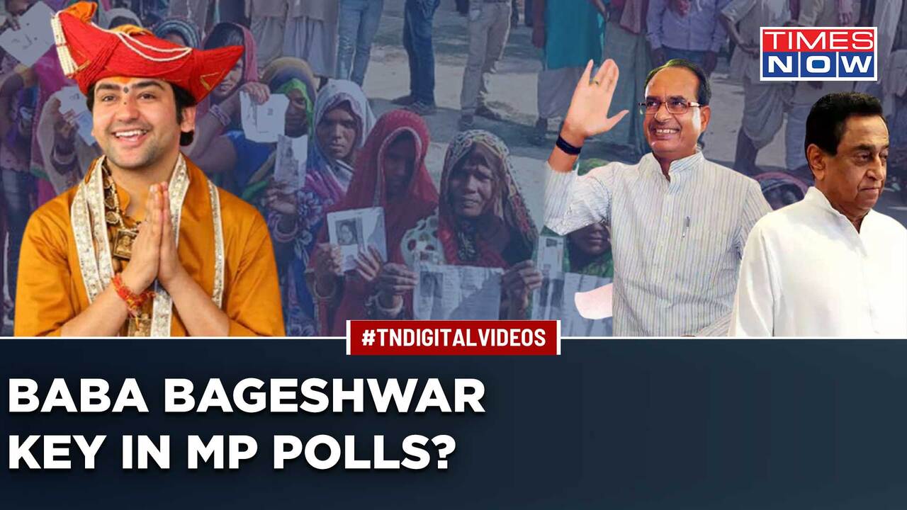 Controversial Baba Bageshwar Takes Centre Stage As Madhya Pradesh Polls Approach | India News ...