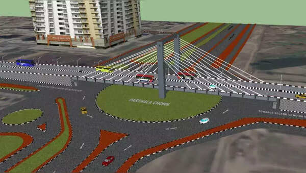 Noida's Much Awaited Parthala Flyover Finally Set to Open on June 13 ...