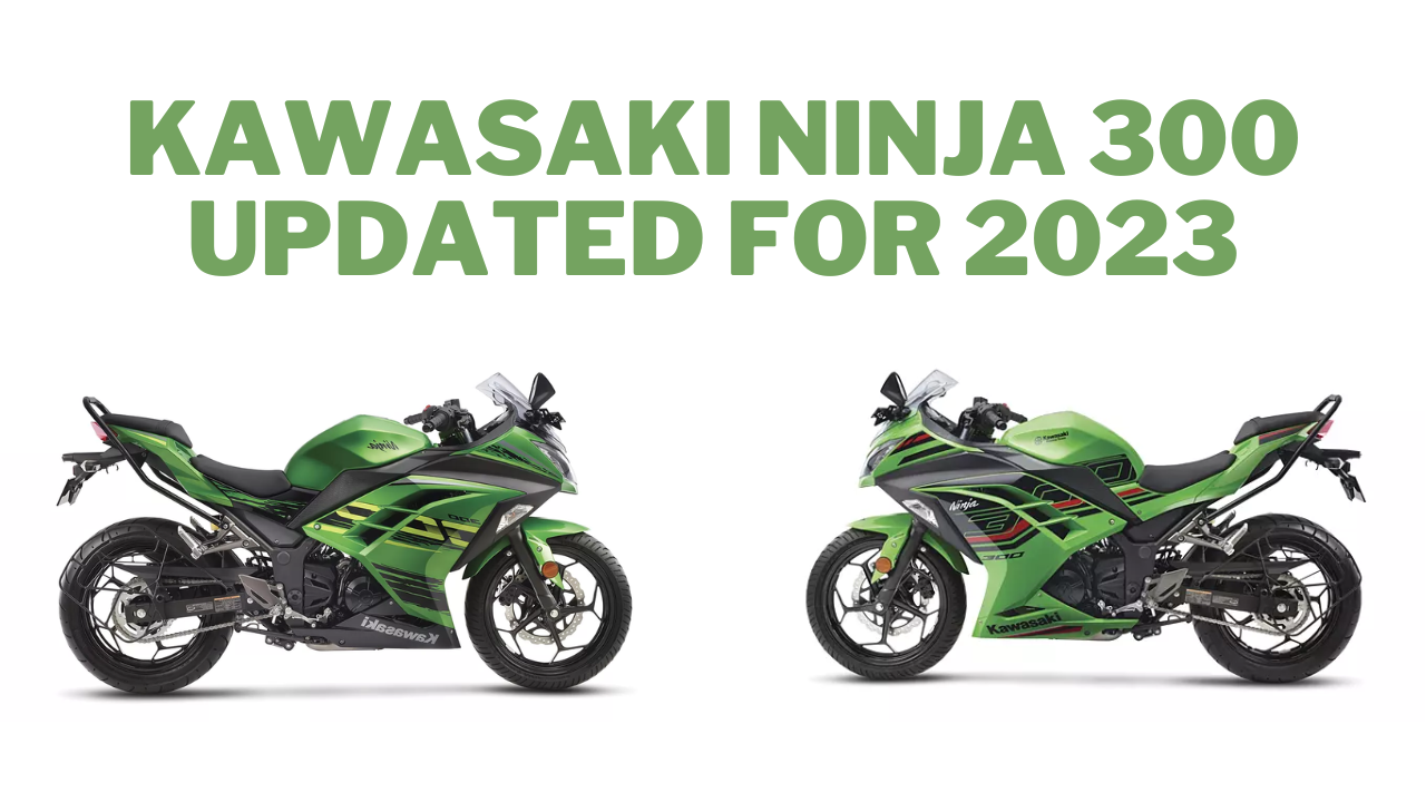 2023 Kawasaki Ninja 300 Launched In India At Rs 3.43 lakh: Check ...