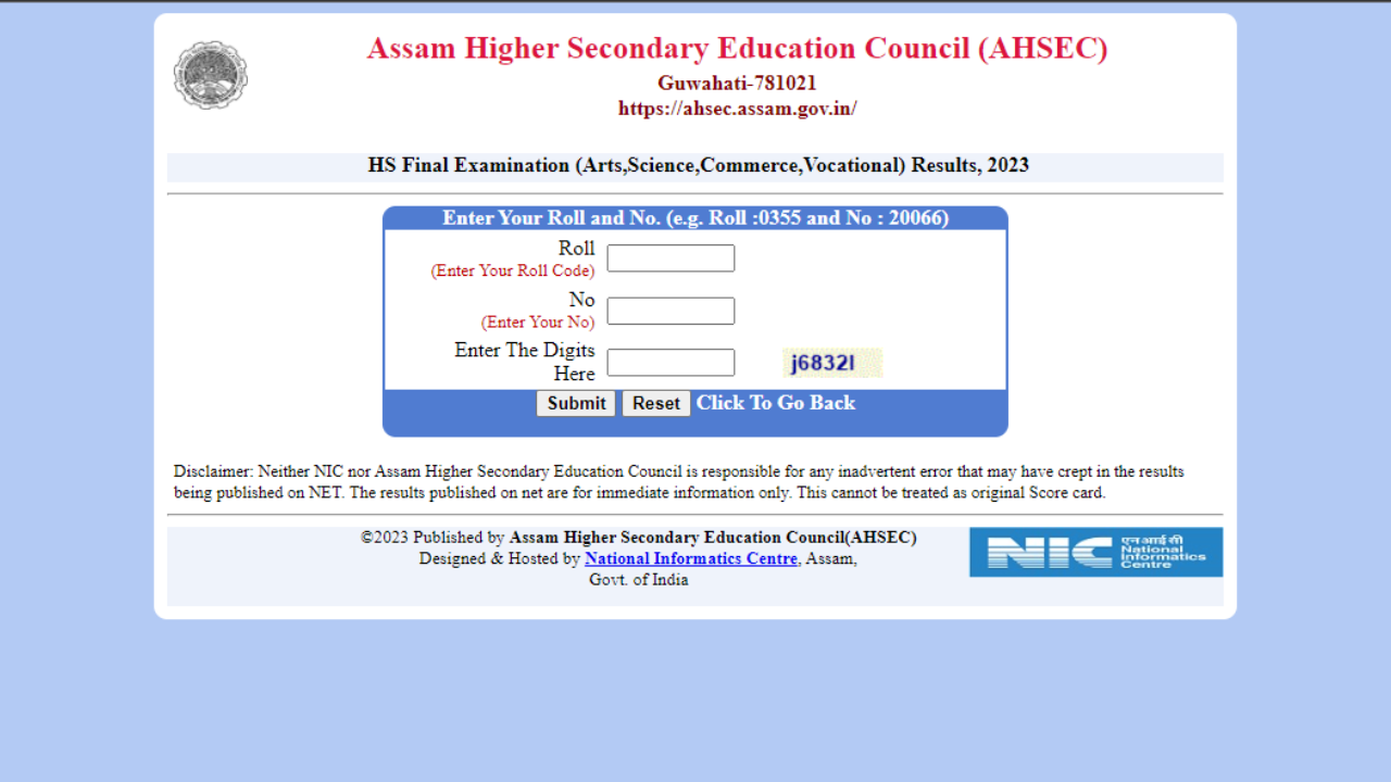 Assam HS Result 2023 DECLARED on ahsec.nic.in, resultsassam.nic.in ... Assam HS Result 2023 DECLARED on ahsec.nic.in, resultsassam.nic.in ...