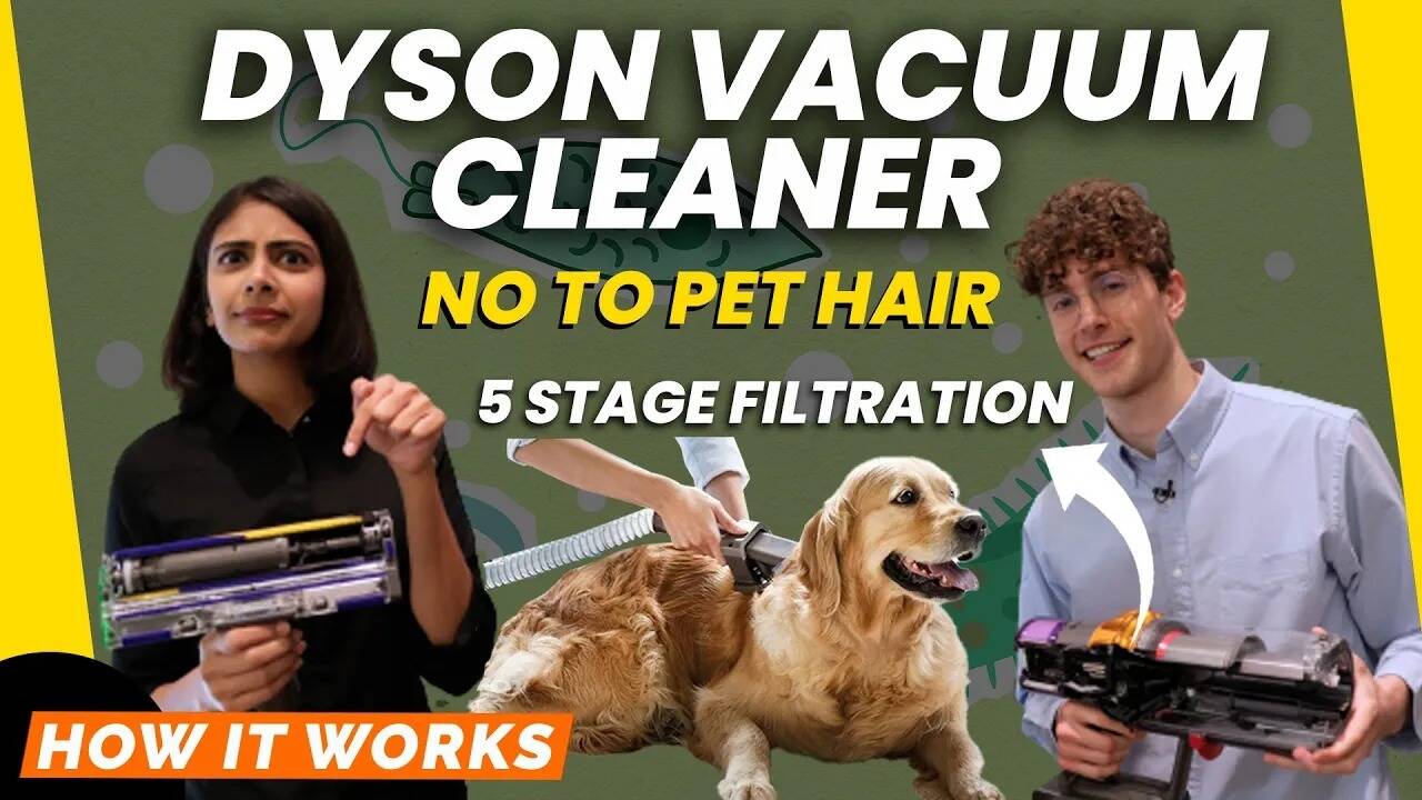 How does a vacuum cleaner work? | Dyson Vacuum Cleaners | How It Works ...
