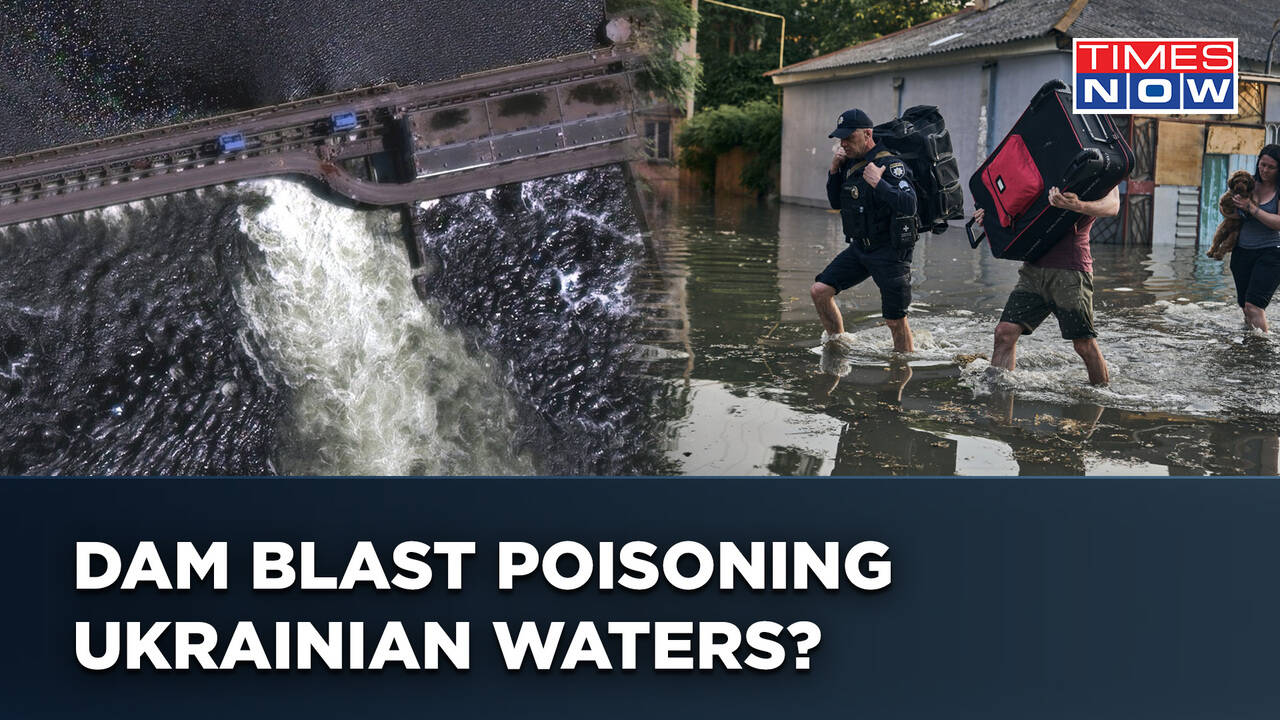 Ukraine Dam Explosion Threatens Drinking Water As Dnieper River ...