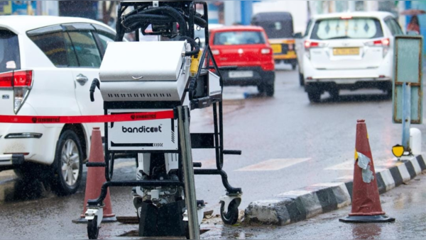 Genrobotics Bandicoot Robot Takes Centre Stage In Vasai Virars Battle Against Manual Scavenging
