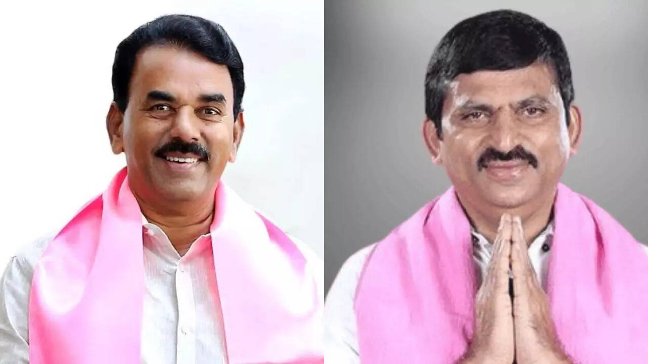 Suspended BRS Leaders Ponguleti Srinivas Reddy and Jupally Krishna ...