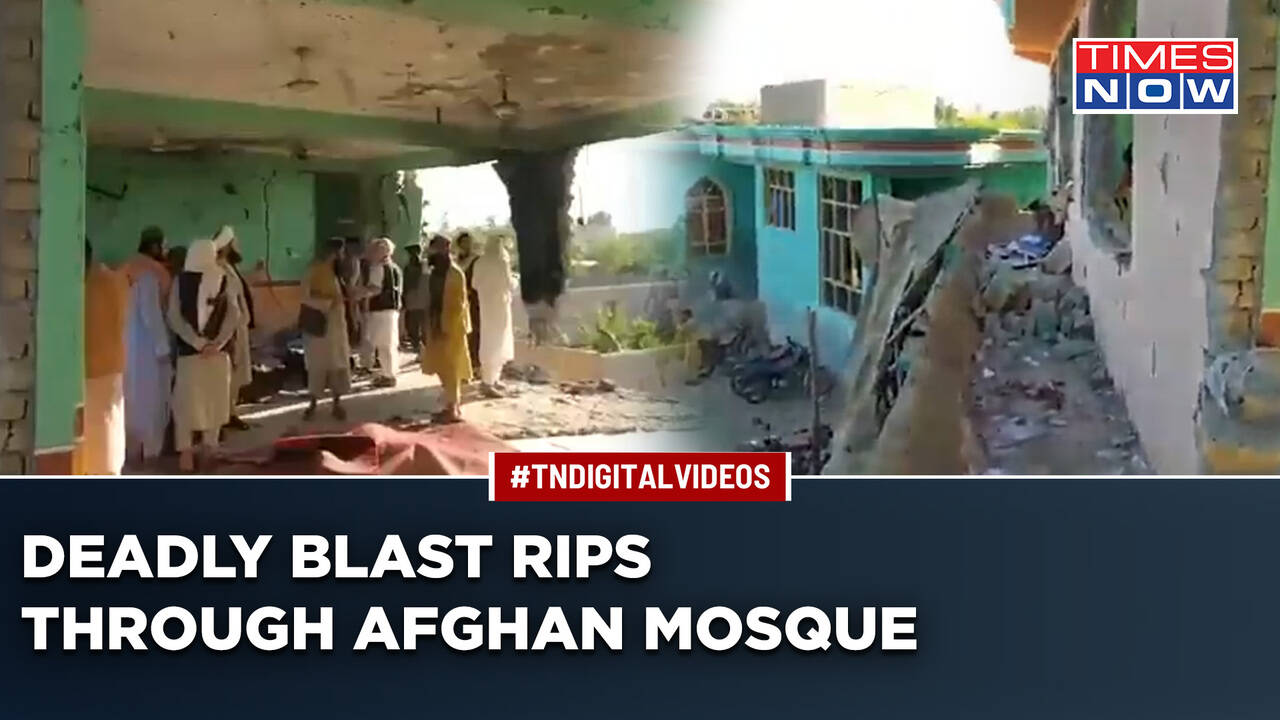 Huge Explosion Rips Through Afghanistan Mosque At Taliban Official's ...