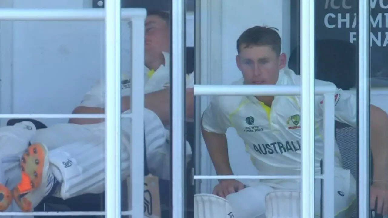 WATCH: Marnus Labuschagne Caught Sleeping In Dressing Room, Wakes Up In Hurry After David Warner ...