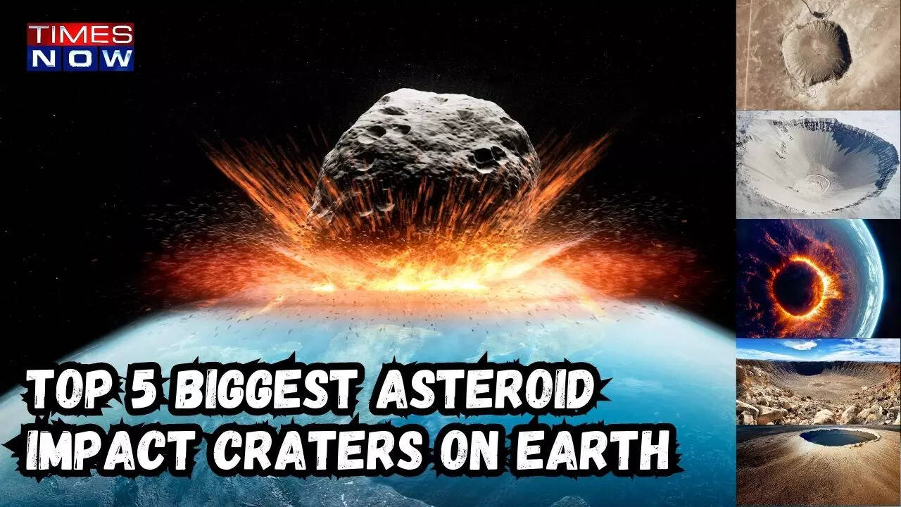 Earth's Battle Scars: 5 Asteroid Impact Craters That Reveal Our Planet's Fiery History ...
