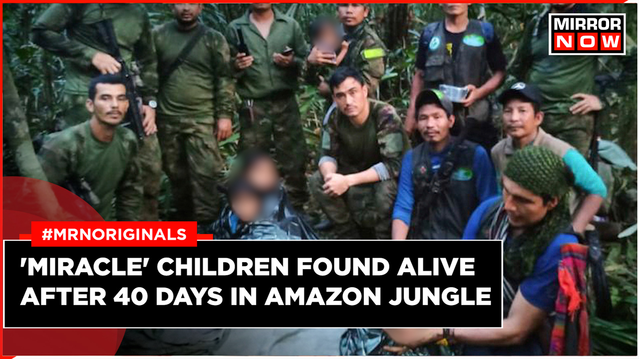 4 'Miracle' Children Found Alive 40 Days After Plane Crashed In Amazon ...