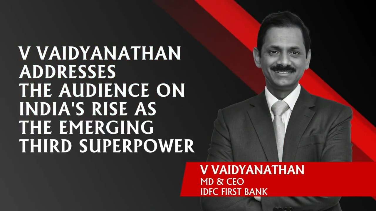 Watch V Vaidyanathan As He Shares Insights On Financial Sector | IEC ...
