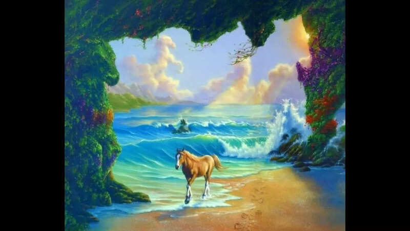 This Challenging Optical Illusion Has 7 Hidden Horses. Can You Spot ...