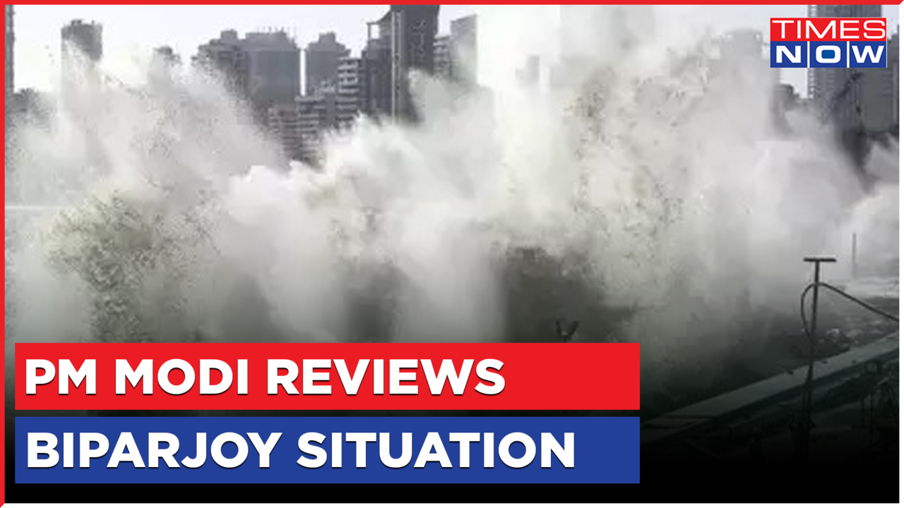 Cyclone Biparjoy Heading Towards Gujarat, Triggering Heavy Winds And ...